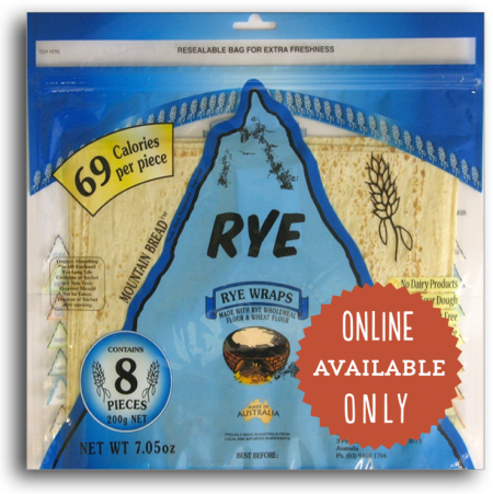 Mountain Bread Rye Wraps - Gerry's