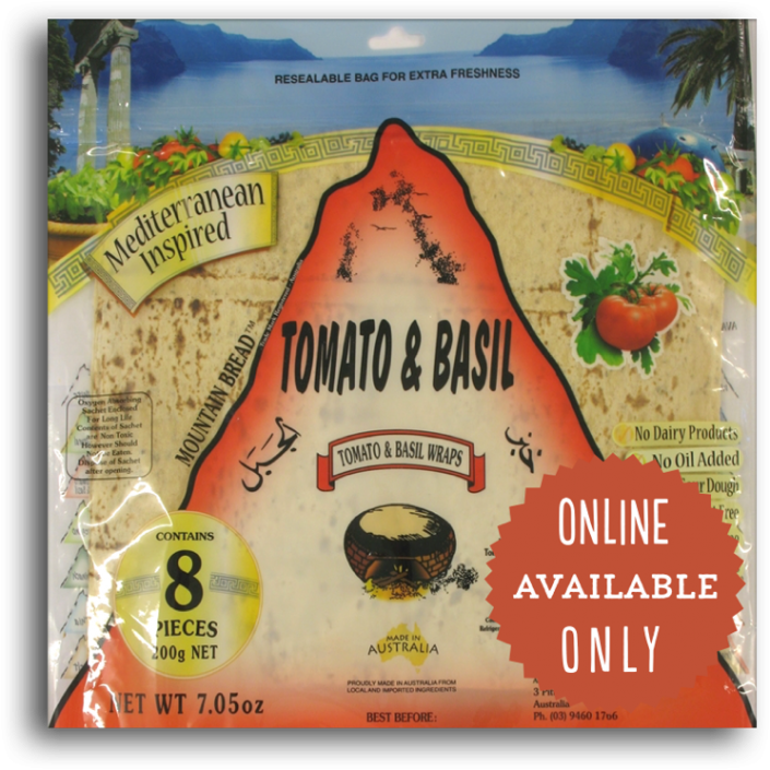 Mountain Bread Spinach Wraps - Gerry's