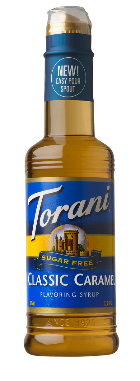 Torani Sugar Free Classic 375ml Caramel - Gerry's
