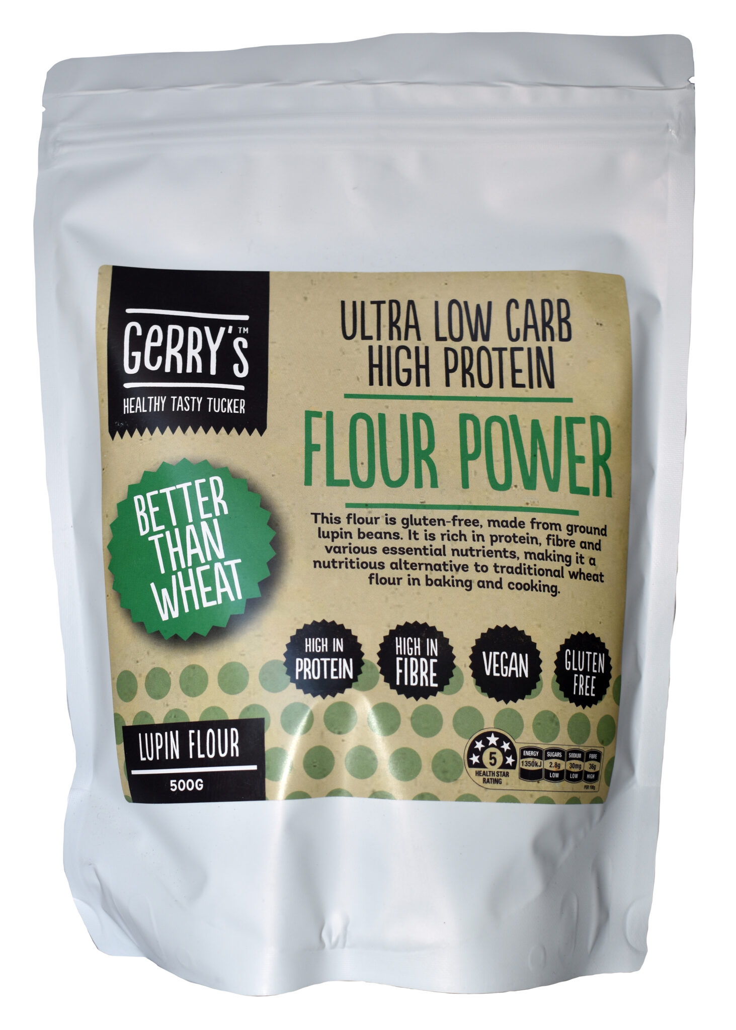 Gerry's Lupin Flour 500g - Gerry's