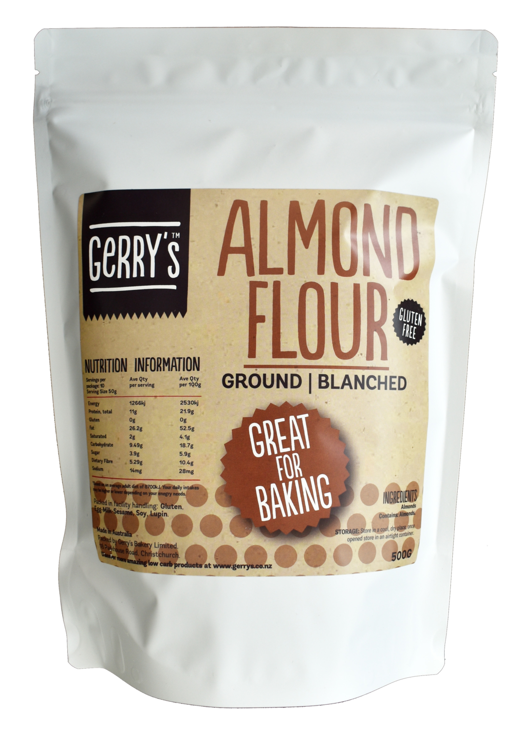 Gerry's Almond Flour 500g - Gerry's