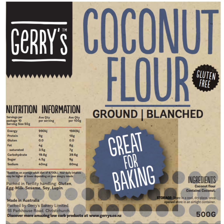 Gerry's Healthy Tasty Tucker | Low-Carb & Keto Products