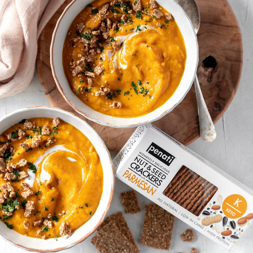 Penati Nut & Seed Crackers with Parmesan - Gerry's